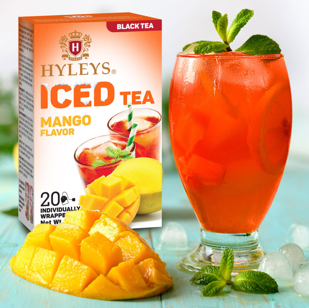 ICED TEA MANGO FLAVOR – 20 INDIVIDUALLY WRAPPED TEA BAGS – Regency Teas ...